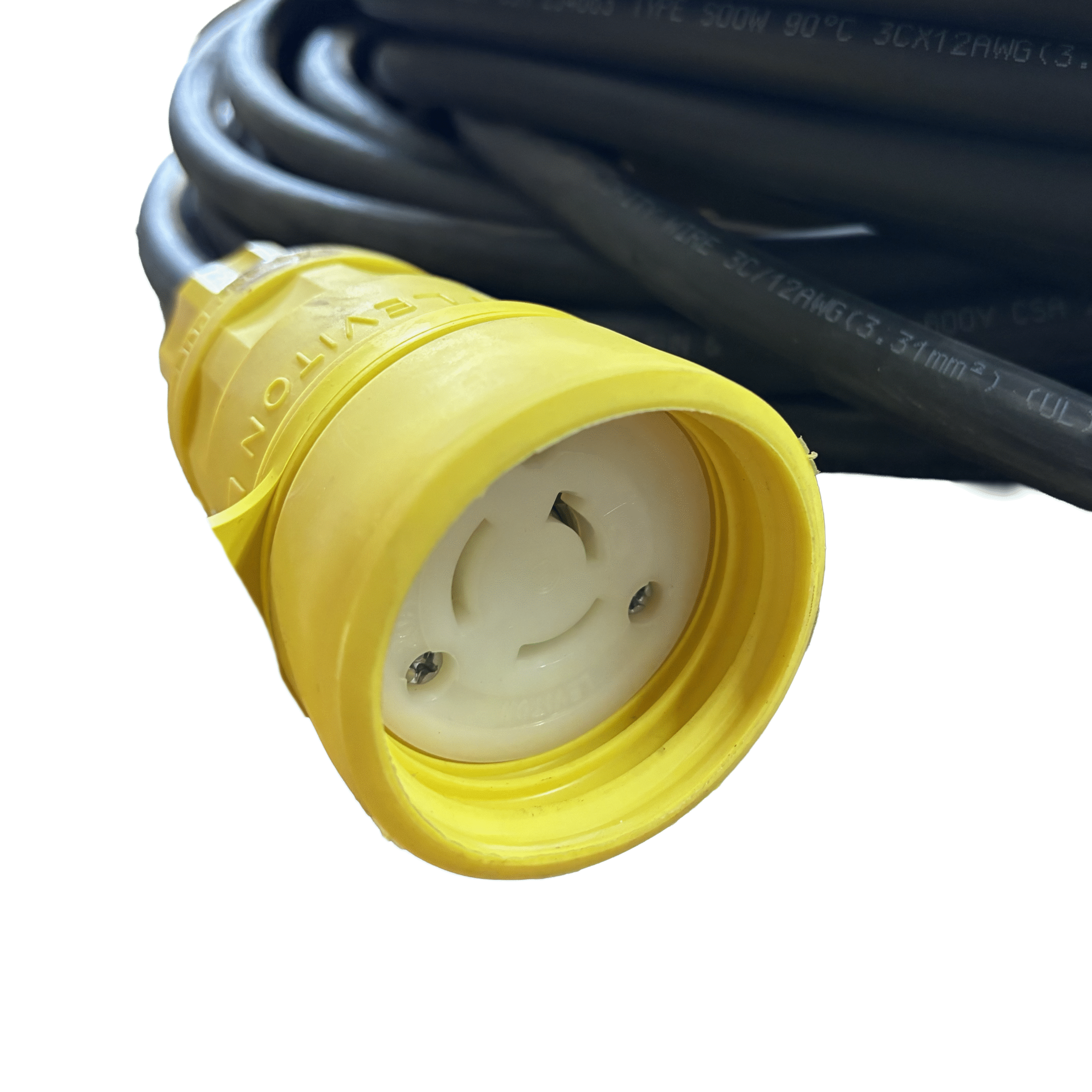 Twist-Lock Extension Cord (L-Series) | Industrial Temporary Power Cable